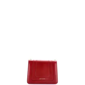 BVLGARI Serpenti Forever Square Shoulder Bag Leather Small