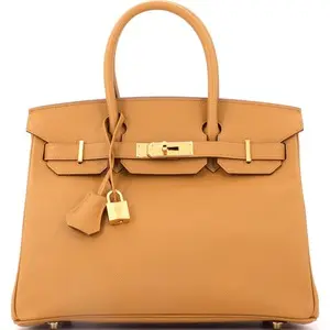 Hermès Birkin Handbag Epsom With Gold Hardware 30 - Brown