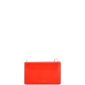 BVLGARI Serpenti Forever Wallet On Chain Leather Small