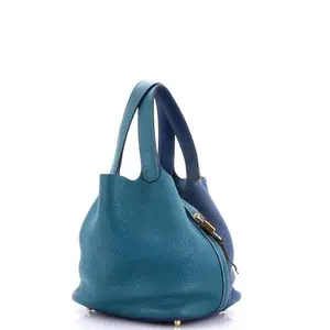 Hermès Picotin Lock Bag Bicolor Clemence Mm