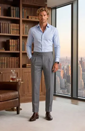 MACEOO Marthyr Pleated Trousers
