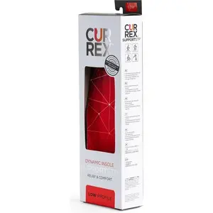 CURREX Gender Inclusive Supportstp Low Profile Insole - Red