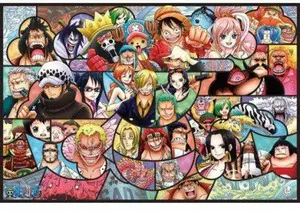 BANDAI Ensky One Piece New Great Adv Artcrystal Puzzle - Multicolor