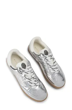 Kurt Geiger Barbican Leather Sneaker - Open Grey