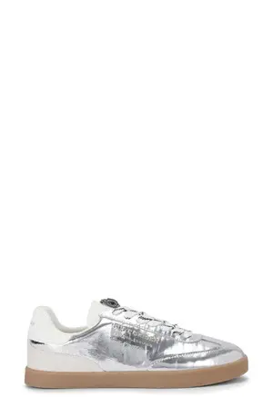 Kurt Geiger Barbican Leather Sneaker - Open Grey