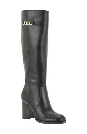 Tommy Hilfiger Poura Knee High Boot - Black