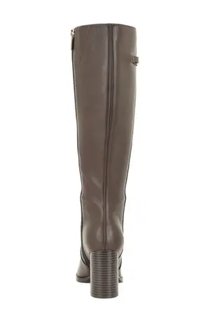 Tommy Hilfiger Poura Knee High Boot - Dark Brown