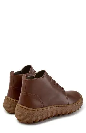 Camper Ground Leather Desert Boot - Brown