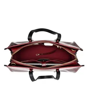OLD TREND Fern Genuine Leather Spacious Heritage Weekender - Rusty Red