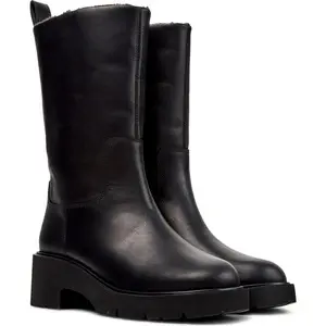 Camper Milah Leather Boot Black