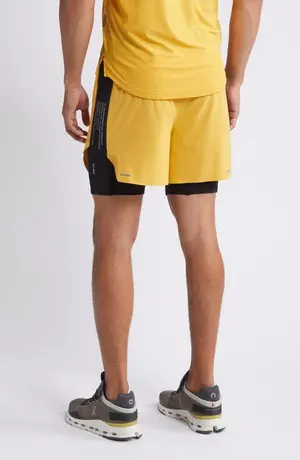 ASRV Aerotex Hybrid Liner Shorts - Amber/black