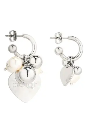 JUSTINE CLENQUET Abbey Mismatched Earrings