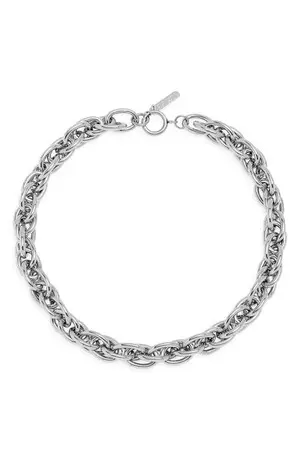 JUSTINE CLENQUET Cara Choker - Palladium