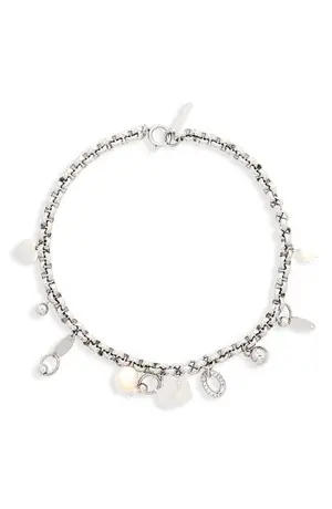 JUSTINE CLENQUET Agyness Charm Necklace