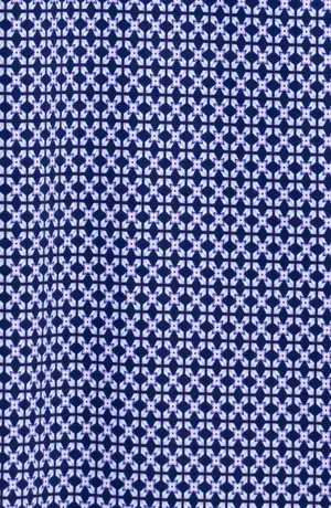 W.R.K Geometric Short Sleeve Button-down Shirt