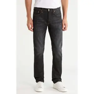 THE SEVEN CONTINENTS The Charlie Slim Straight Leg Jeans - Fuji Black