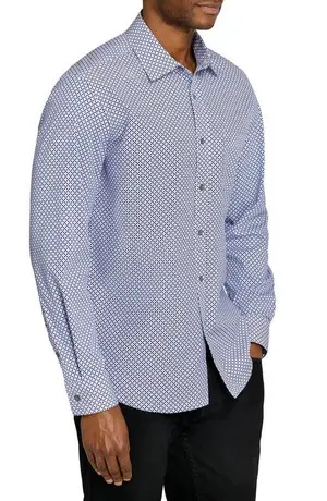 W.R.K Diamond Dot Button Up Shirt