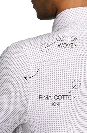 W.R.K Abstract Dot Cotton Shirt