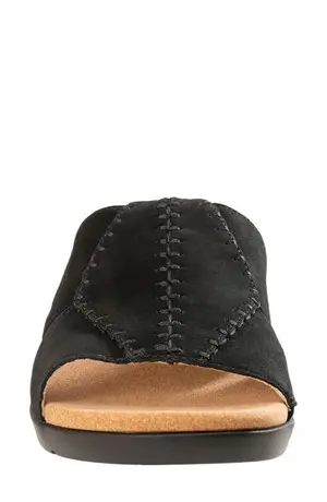 REVITALIGN Dolce Slide Sandal - Black
