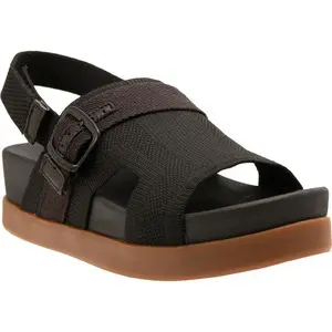 REVITALIGN Remi Arch Support Flatform Sandal - Black