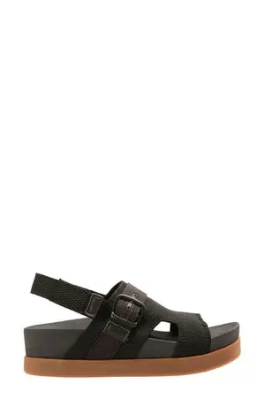 REVITALIGN Remi Arch Support Flatform Sandal - Black