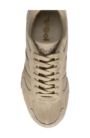 Gola Corva Leather Sneaker - Bone/bone/gum