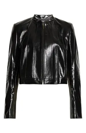 Akris Patent Leather Jacket