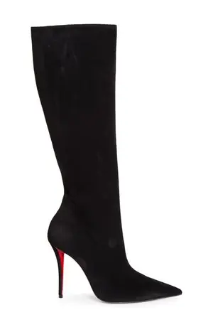 CHRISTIAN LOUBOUTIN Miss Z Knee High Boot - Bk01 Black