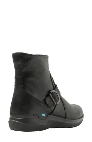 WOLKY Okay Leather Bootie - Black