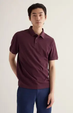 SEASALT CORNWALL Balefire Organic Cotton Polo