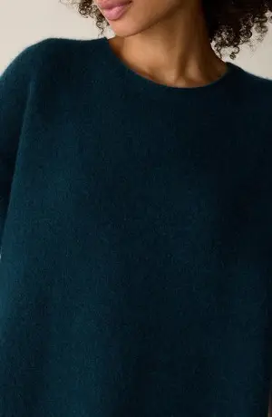 Eileen Fisher Cashmere Blend Crewneck Sweater