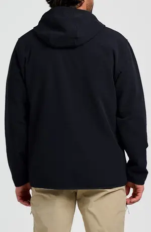 FREE FLY Stretch Fleece Anorak - Black
