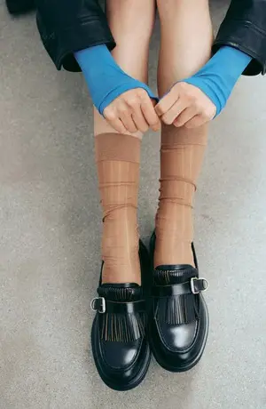 VAGABOND SHOEMAKERS Freya Leather Loafer With Fringe And Buckle