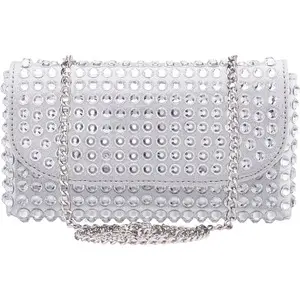 Nina Bixby Clutch Silver