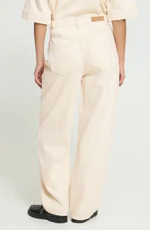 ICHI Hezallo Wide Leg Balloon Jeans