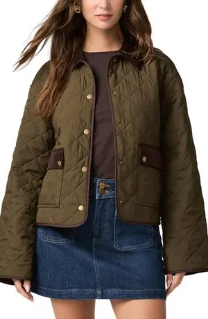 Paige Caleb Quilted Utility Jacket