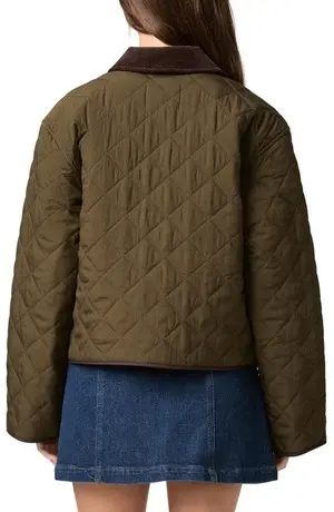 Paige Caleb Quilted Utility Jacket