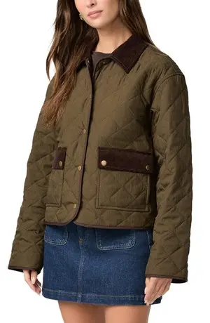 Paige Caleb Quilted Utility Jacket