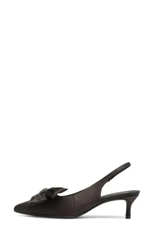 Clarks Zarey Bella Slingback Pump - Black