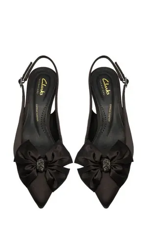Clarks Zarey Bella Slingback Pump - Black