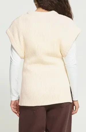ICHI Ihaerin Ribbed Sweater Vest