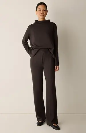 Eileen Fisher Kick Pants - Coffee