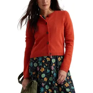 SEASALT CORNWALL Tern Tide Cardigan - Cinnamon