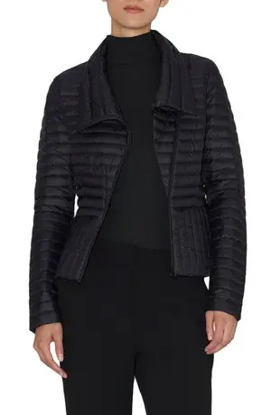 Soia & Kyo Brandy-u Recycled Nylon Puffer Jacket - Black