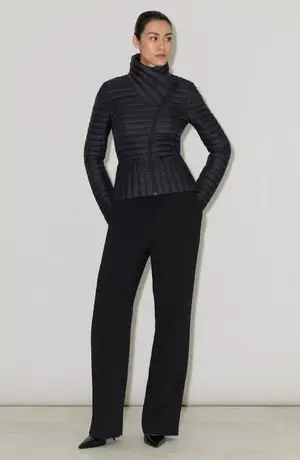 Soia & Kyo Brandy-u Recycled Nylon Puffer Jacket - Black