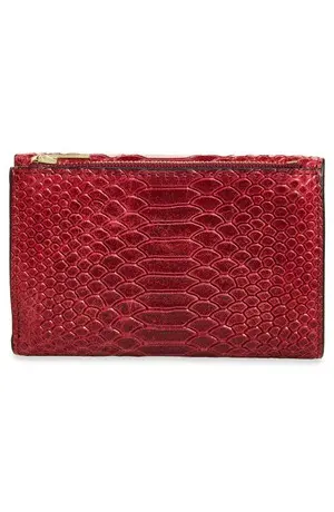 Mulberry Darley Folded Embossed Leather Wallet