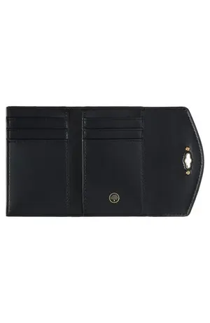 Mulberry Darley Folded Embossed Leather Wallet - Apple Red