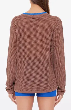 The Upside Avalon Bayli Organic Cotton Knit Sweatshirt
