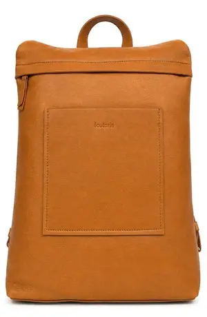 Écotorie Willow Leather Backpack - Caramel