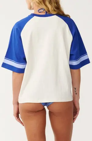 Rip Curl Dolphin Archive Oversize Cotton Graphic T-shirt